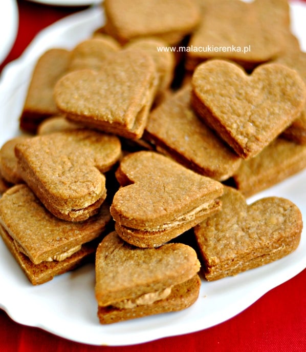 Ciasteczka "Kawowe całuski" - Mała Cukierenka